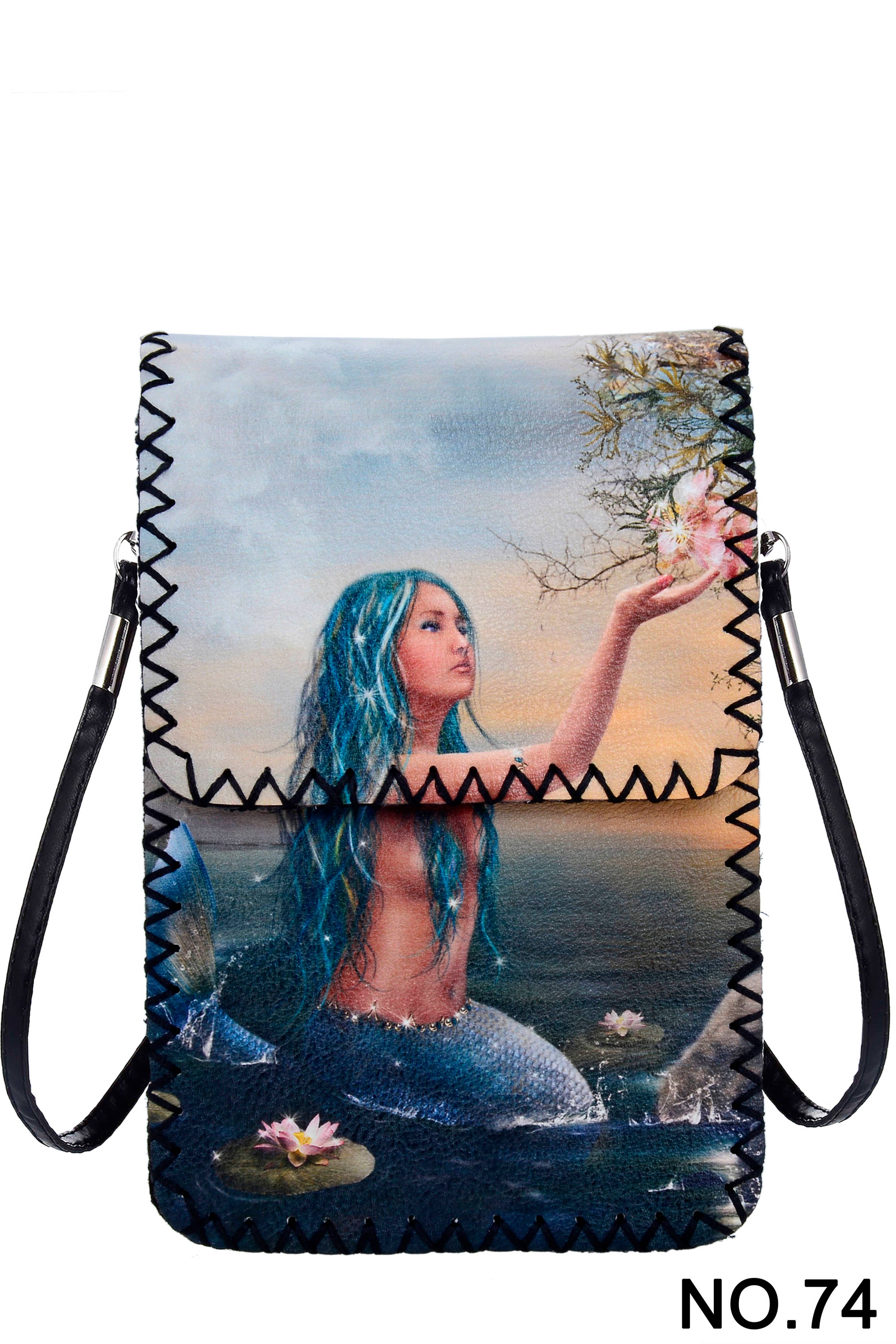 Ole - Mermaid Printed Crossbody HB0580 - NO.74 – Simply Amazing Boutique